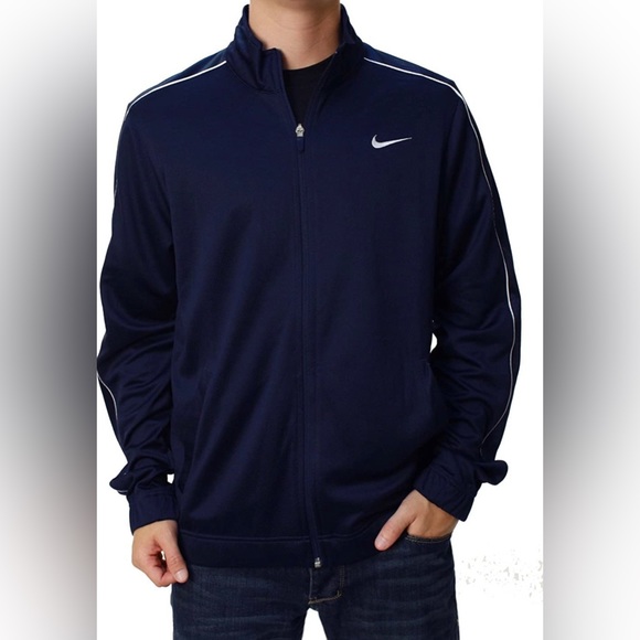 Nike | Jackets & Coats | Mens Blue Nike Jacket | Poshmark